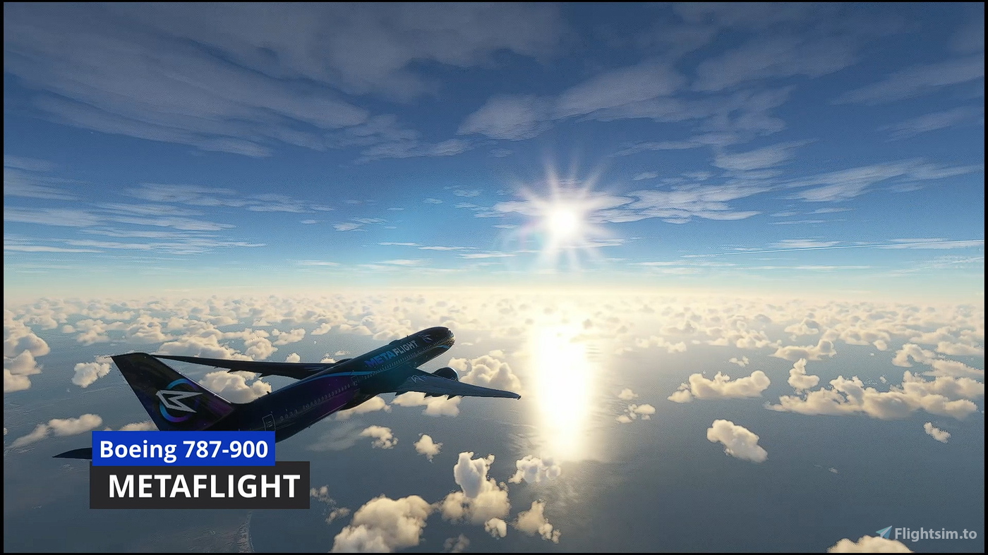 Boieng 787-9-Horisim_METAFLIGHT for Microsoft Flight Simulator | MSFS