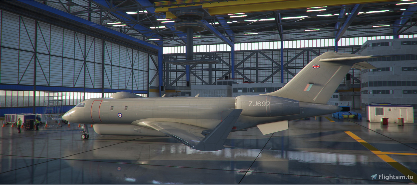 Bombardier E11A|Royal Air Force Standard Sentinel R1 Livery - (The Crew ...