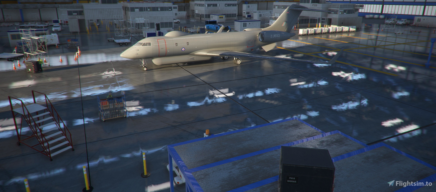 Bombardier E11A|Royal Air Force Standard Sentinel R1 Livery - (The Crew ...