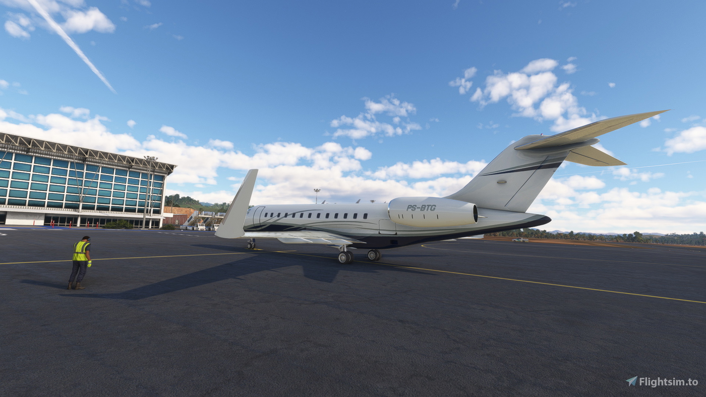 Bombardier Global 6000_7500 PS-BTG for Microsoft Flight Simulator | MSFS