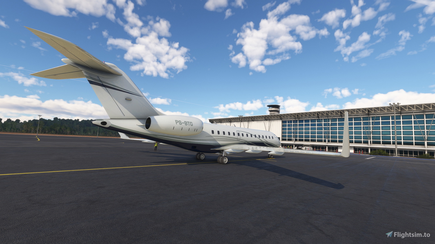Bombardier Global 6000_7500 PS-BTG for Microsoft Flight Simulator | MSFS