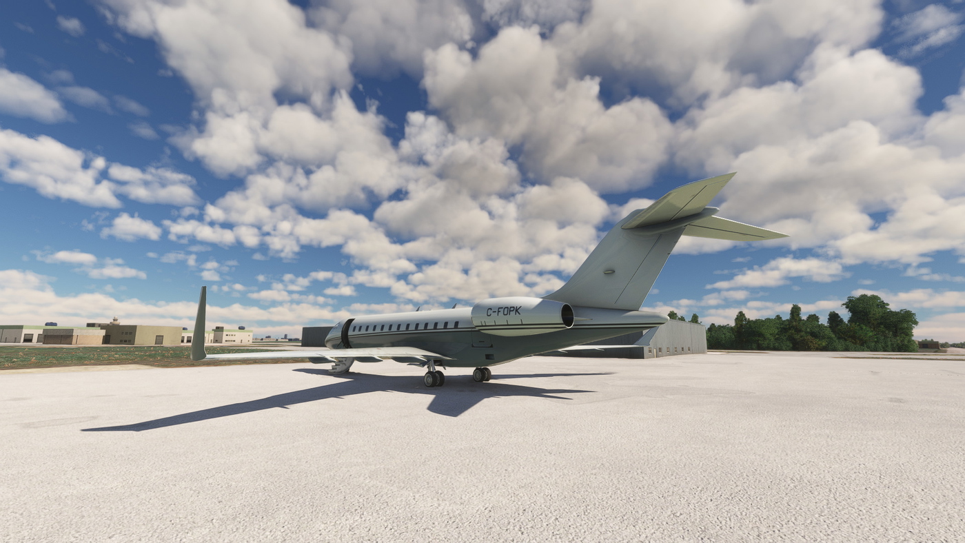 Bombardier Global 6000 C-FOPK for Microsoft Flight Simulator | MSFS