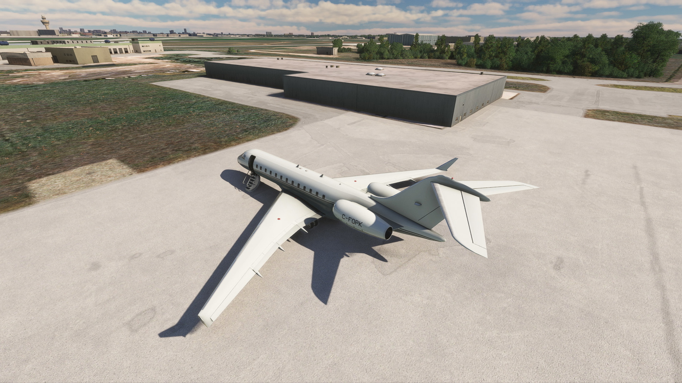 Bombardier Global 6000 C-FOPK for Microsoft Flight Simulator | MSFS