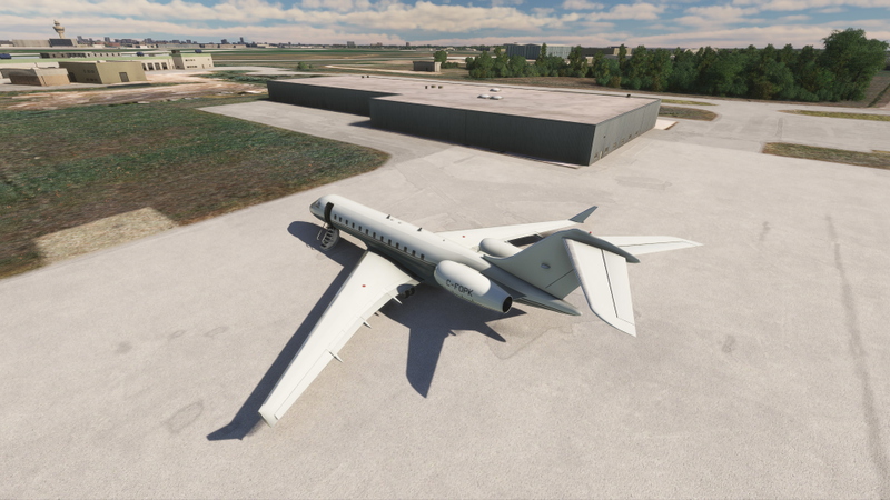 Bombardier Global 6000 C-FOPK for Microsoft Flight Simulator | MSFS