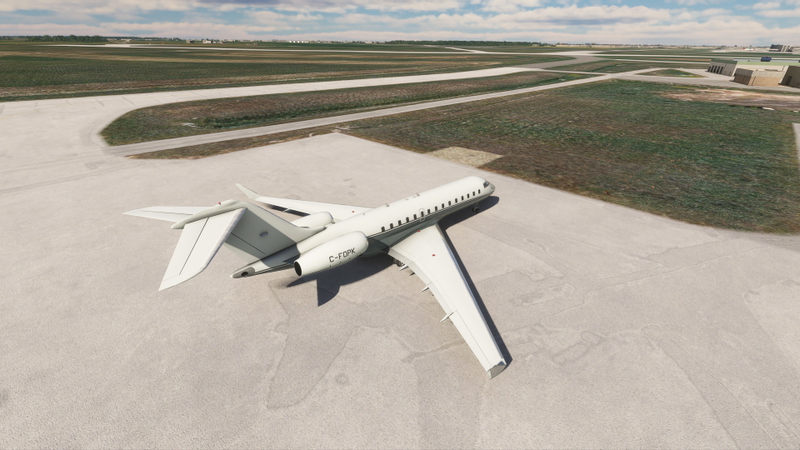 Bombardier Global 6000 C-FOPK for Microsoft Flight Simulator | MSFS