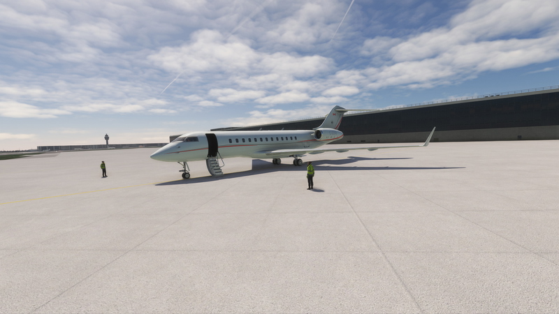 Bombardier Global 6000 C-GOAB for Microsoft Flight Simulator | MSFS
