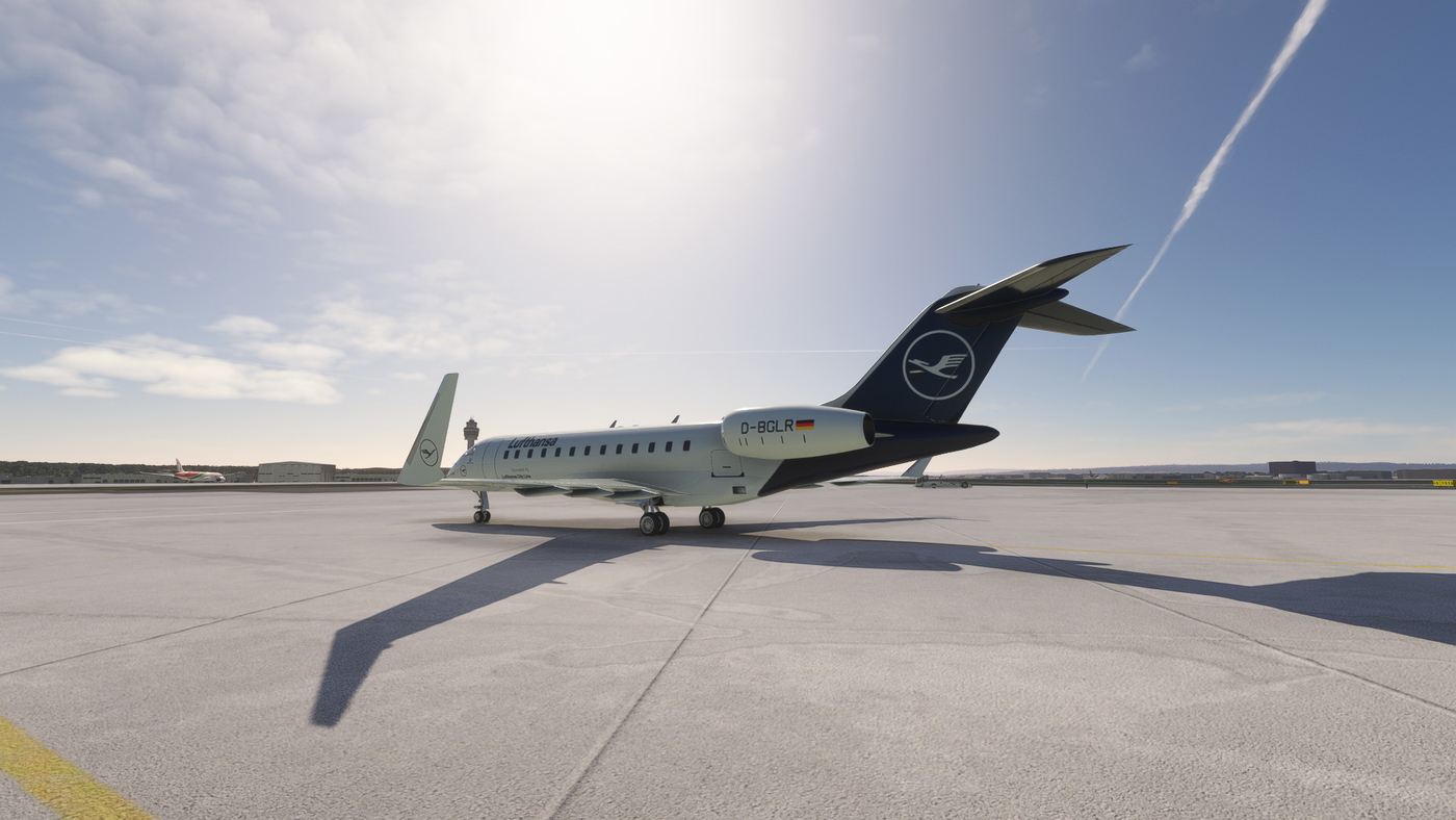 Bombardier Global 6000 Lufthansa "Fictional" for Microsoft Flight ...