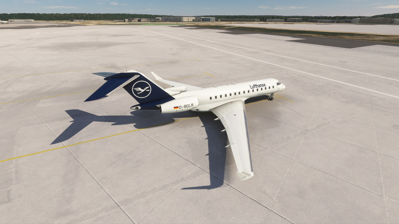 Bombardier Global 6000 Lufthansa "Fictional" para Microsoft Flight ...