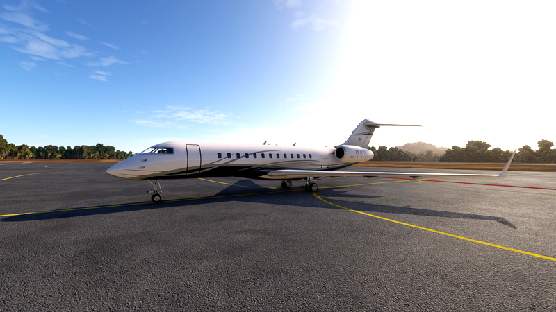 Bombardier Global 6000_7500 PS-BTG for Microsoft Flight Simulator | MSFS