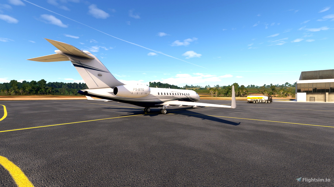 Bombardier Global 6000_7500 PS-BTG for Microsoft Flight Simulator | MSFS