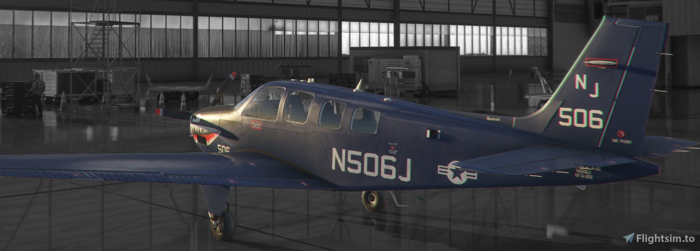 Bonanza N506J for Asobo/BlackSquare Models for Microsoft Flight ...