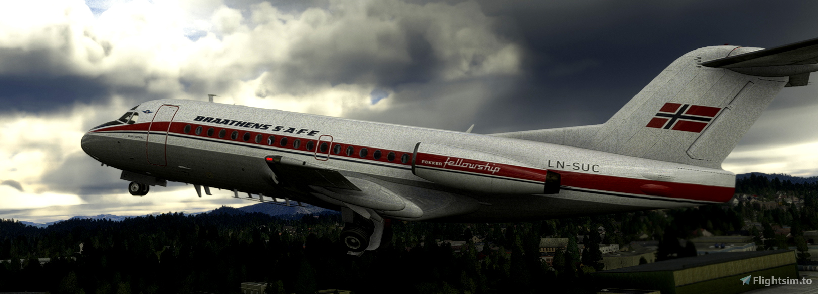 Fokker F28 Professional Liveries for Microsoft Flight Simulator | MSFS | Flightsim.to
