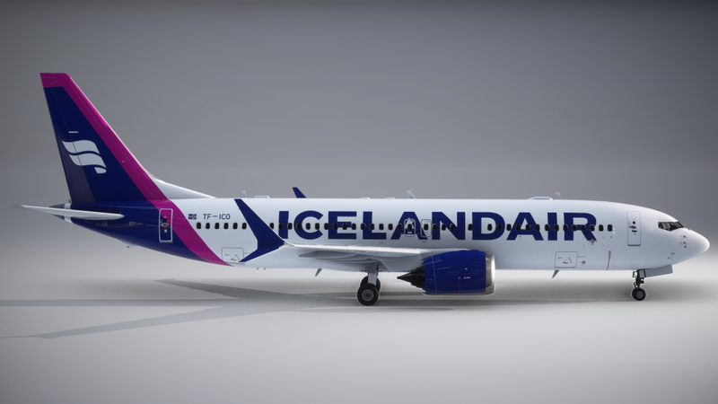 737 MAX 8 Icelandair (TF-ICO) for Microsoft Flight Simulator | MSFS