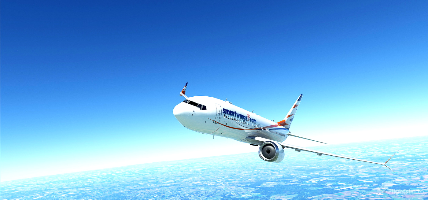 BREDOK3D 737 MAX 8 SmartWings (OK-SWA) for Microsoft Flight Simulator ...