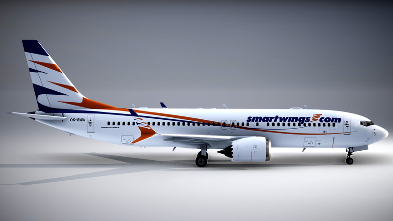 737 MAX 8 SmartWings (OK-SWA) for Microsoft Flight Simulator | MSFS