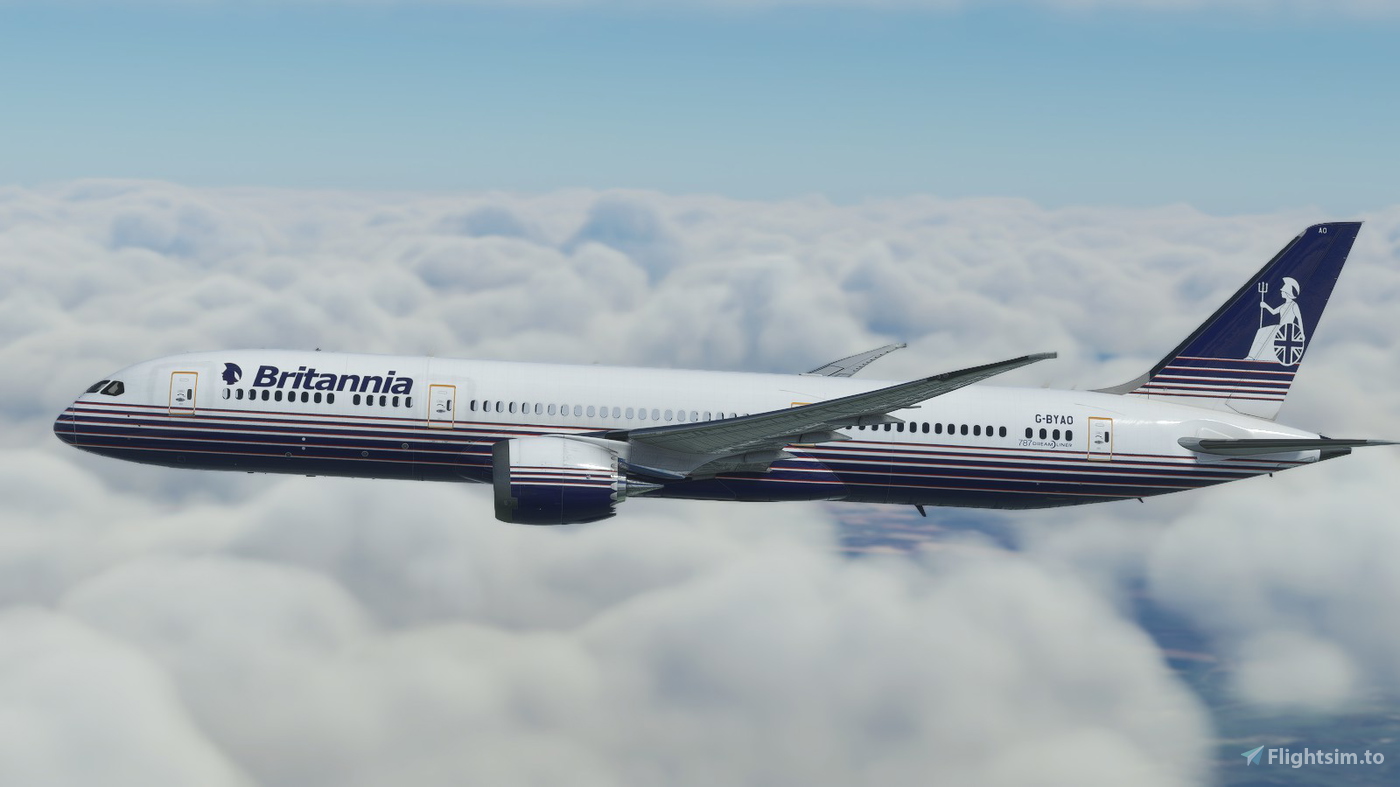 Britannia Horizon Simulations 787-9 [Fictional] for Microsoft Flight Simulator | MSFS
