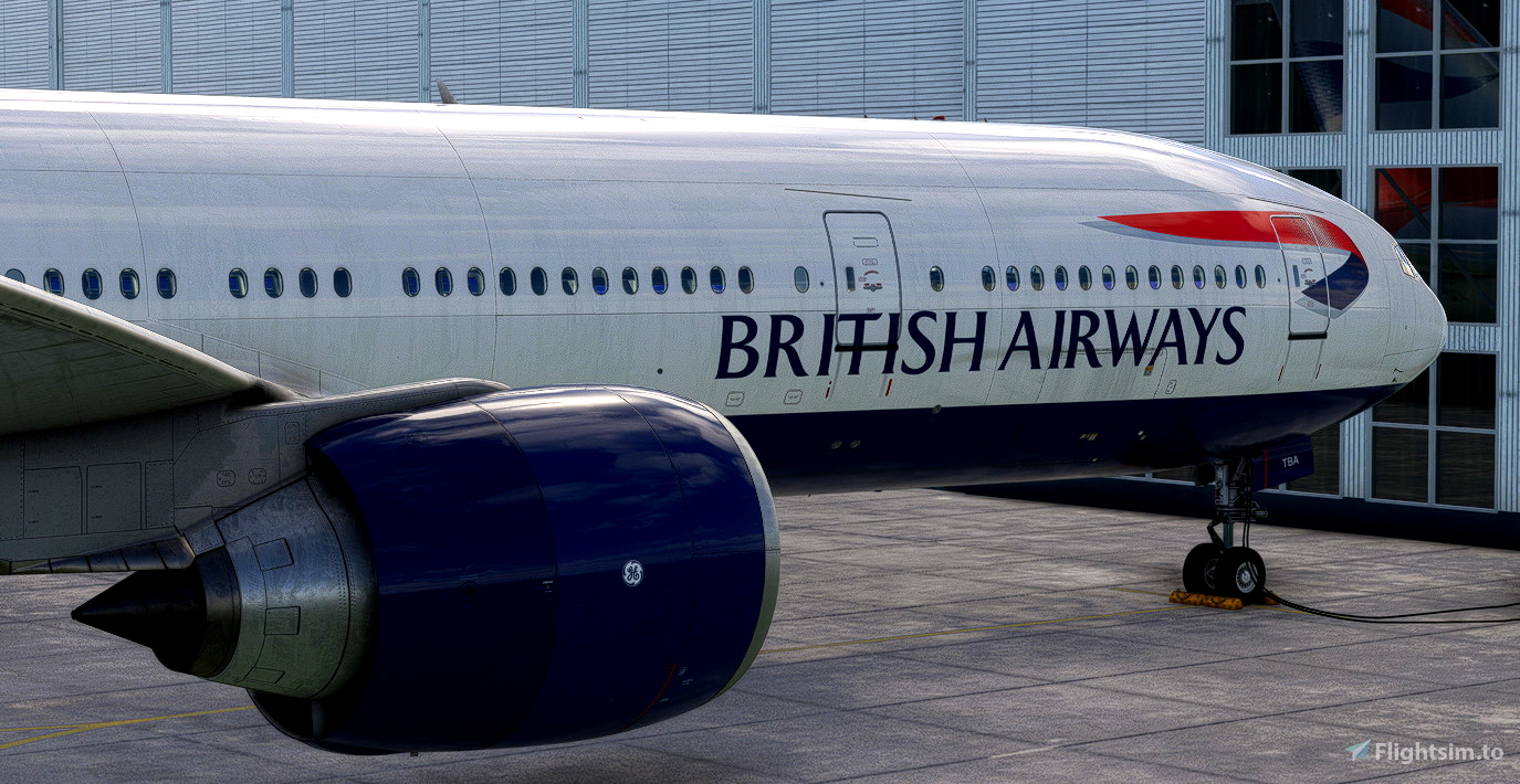 British Airways - PMDG B777-300ER - G-STBA (8K) - Cabin Included - (Future fleet pack) for ...