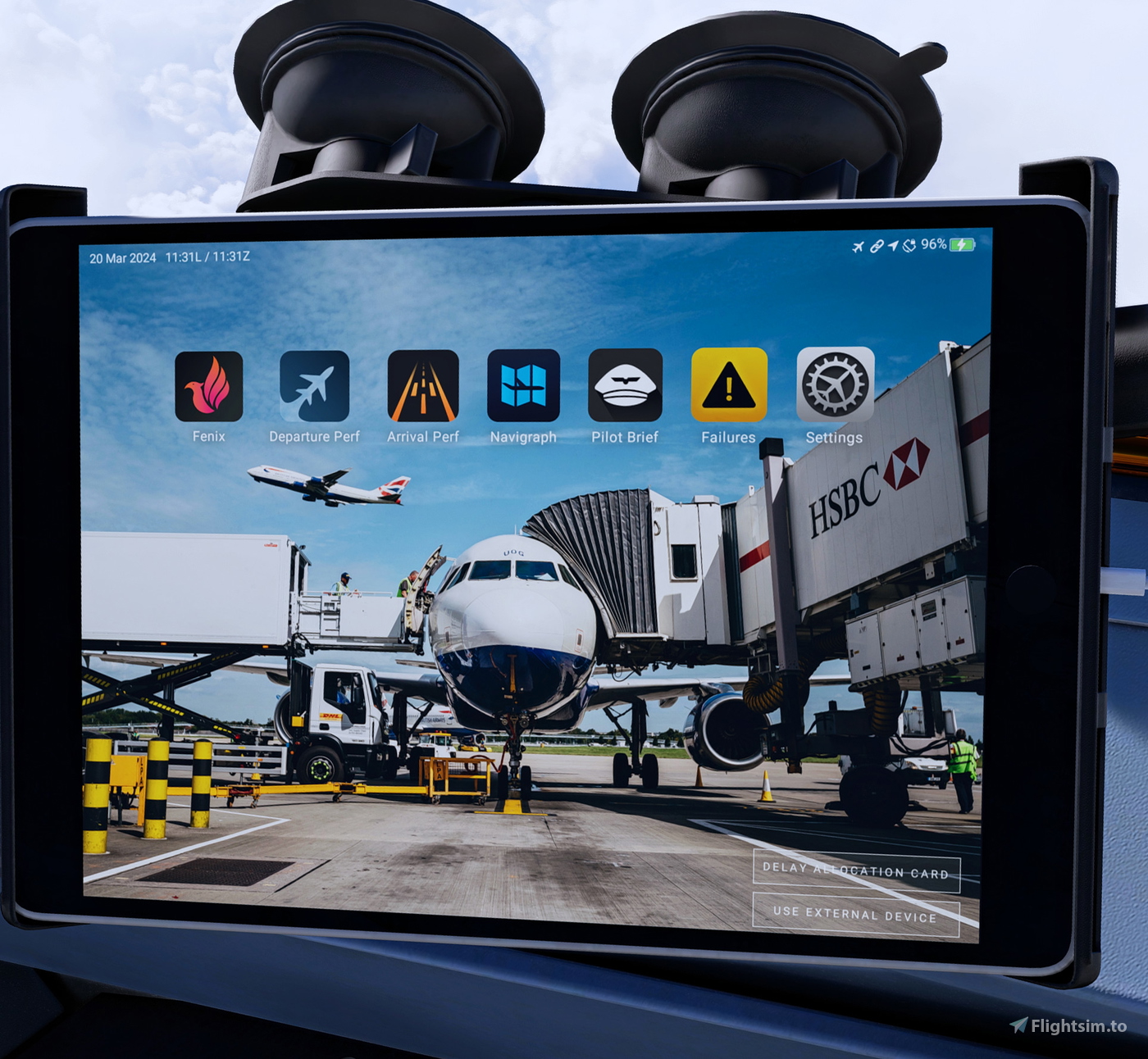 British Airways EFB Wallpapers | Fenix A320 Block 2 para Microsoft ...