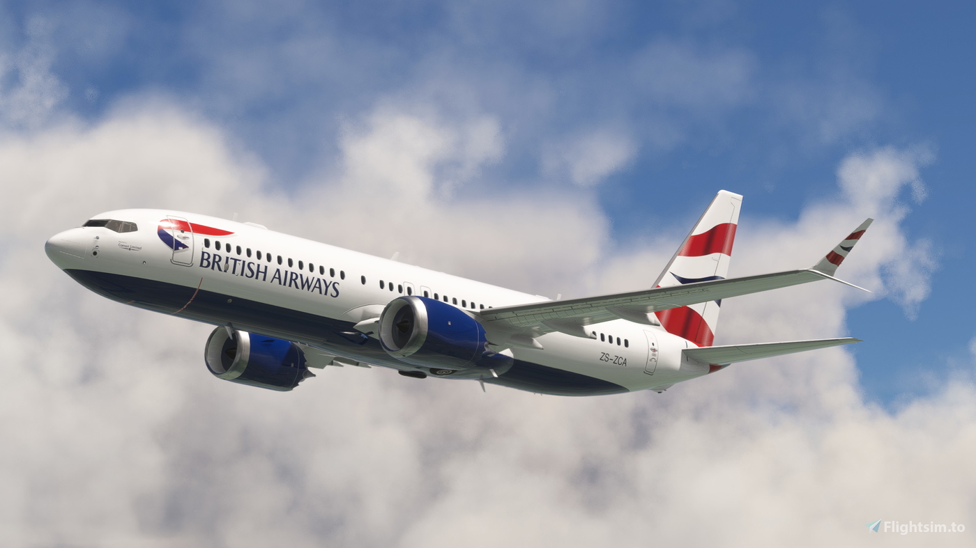 British Airways 737 MAX - [HD] for Microsoft Flight Simulator | MSFS
