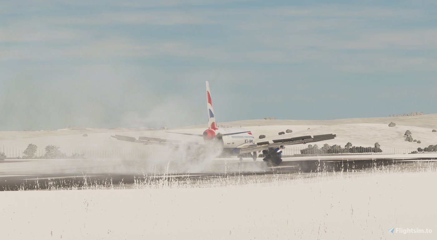 British Airways A318 G-EUNB (red nose) [raimbotrax][8K] for Microsoft Flight Simulator | MSFS