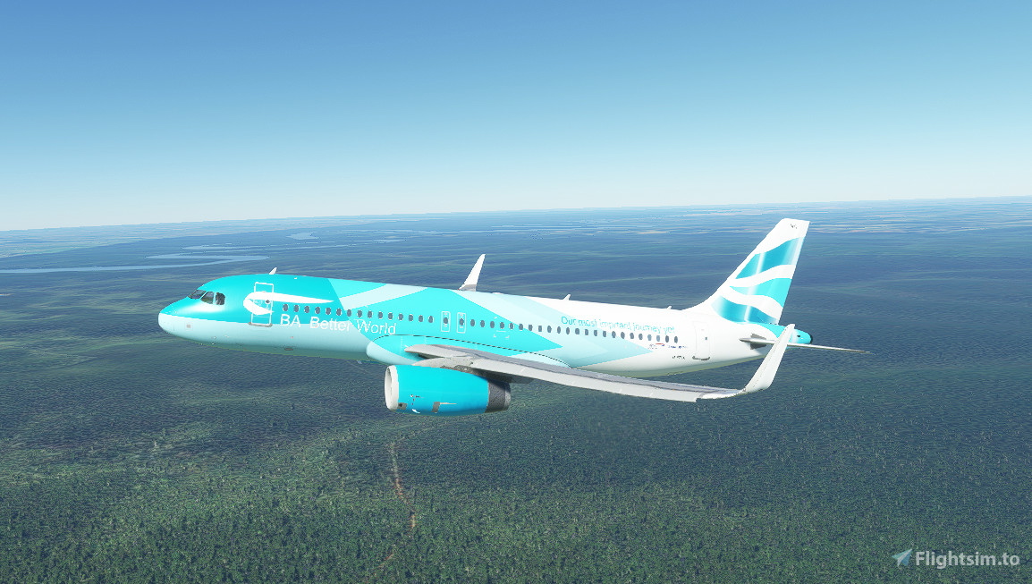 BRITISH AIRWAYS BA A320CEO for Microsoft Flight Simulator | MSFS