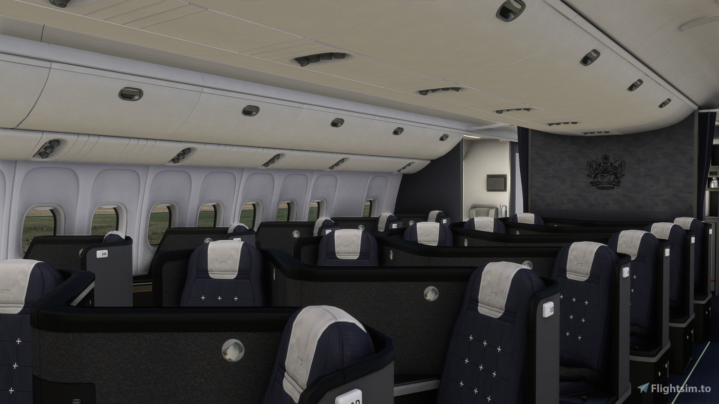 British Airways [Pack] w/Cabin PMDG B777-300ER for Microsoft Flight Simulator | MSFS