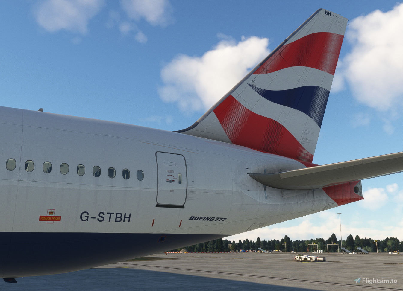 British Airways fleet pack - PMDG B777-300ER - Cabin Included - (More reg's soon) für Microsoft ...