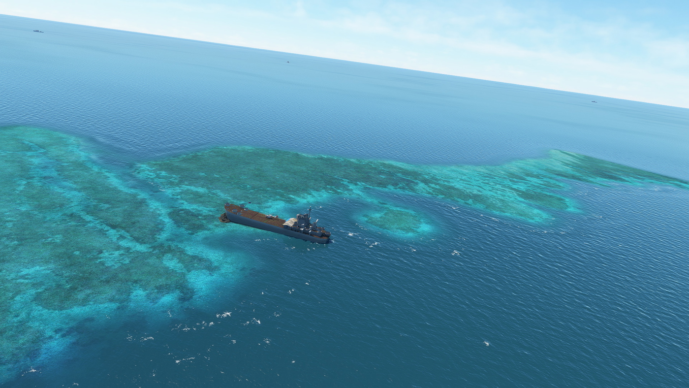 BRP Sierra Madre & Ayungin Shoal / Second Thomas Shoal for Microsoft ...