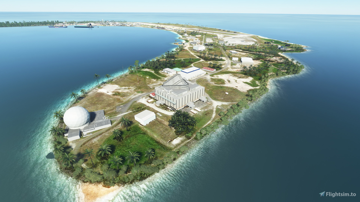 PKWA Bucholz AAF Kwajalein Atoll Version 2 for Microsoft Flight ...