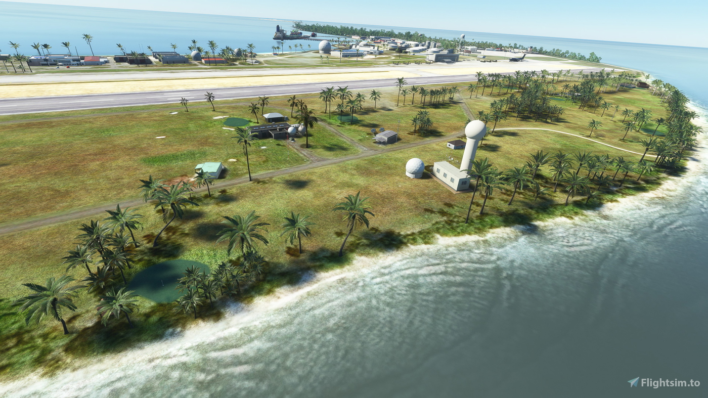 PKWA Bucholz AAF Kwajalein Atoll Version 2 for Microsoft Flight ...