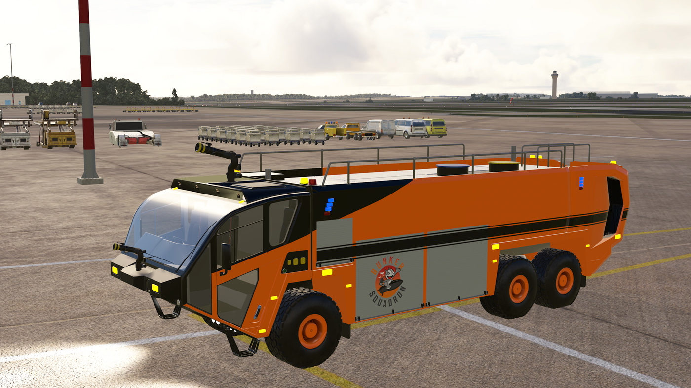 Bunker Squadron Emergency Support Vehicle 对于 Microsoft Flight Simulator ...