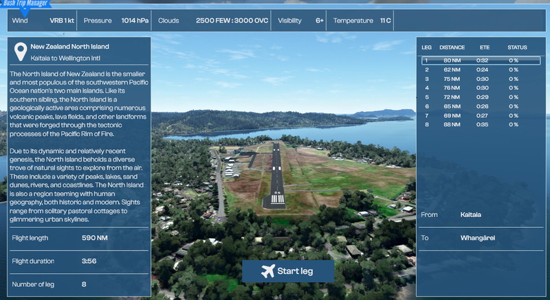 Bush Trip Manager for Microsoft Flight Simulator | MSFS