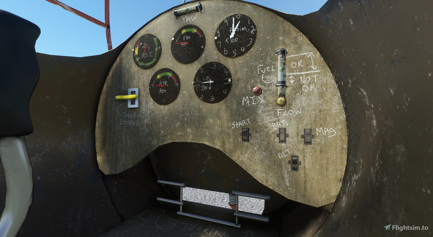 BYOB-2000 Barrel Heli for Microsoft Flight Simulator | MSFS