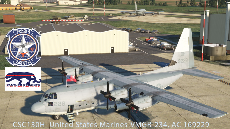 C-130 Captain Exterior Liveries for Microsoft Flight Simulator | MSFS