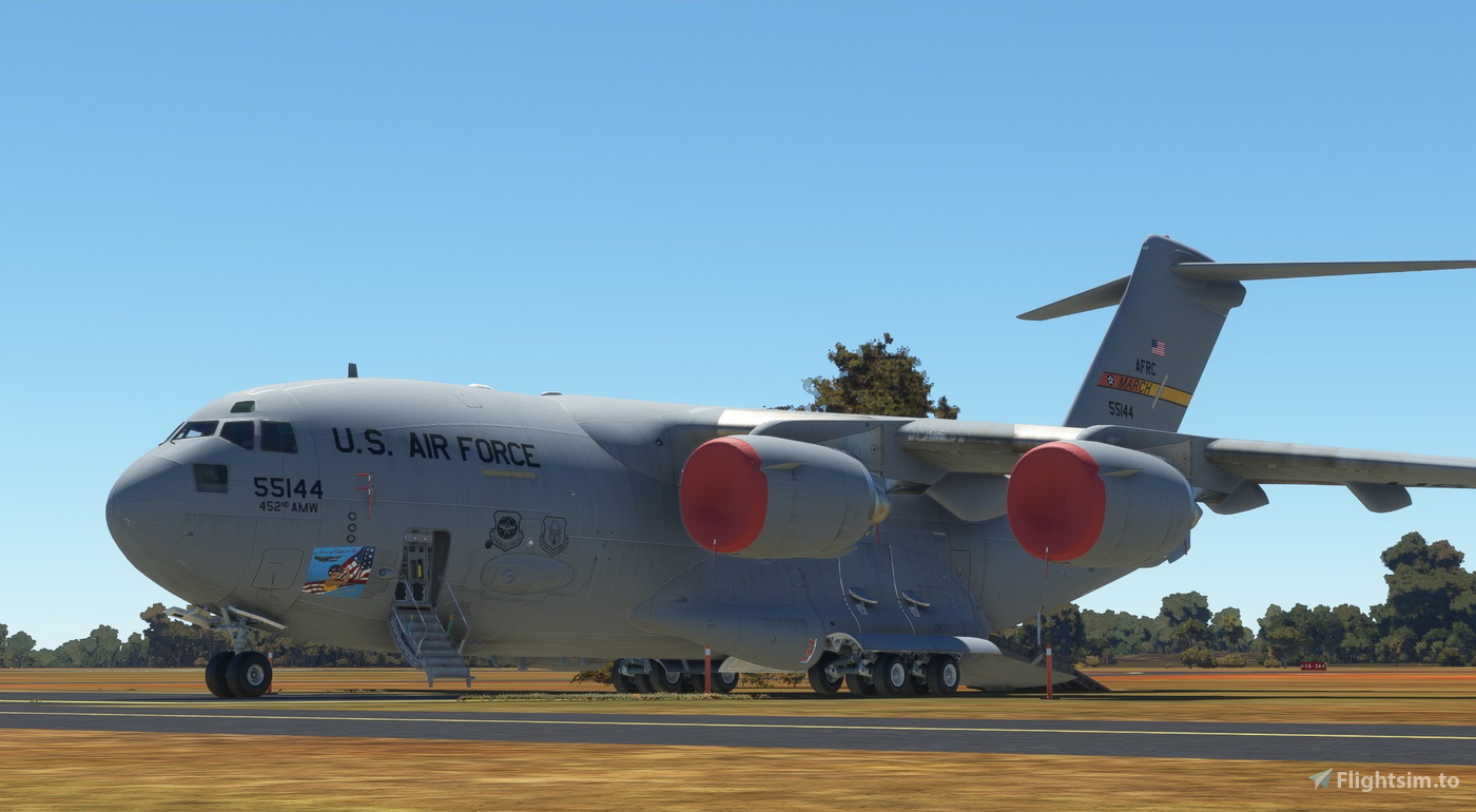 C-17 [Destroyer121] C-17 05-5144 Rosie for Microsoft Flight Simulator ...