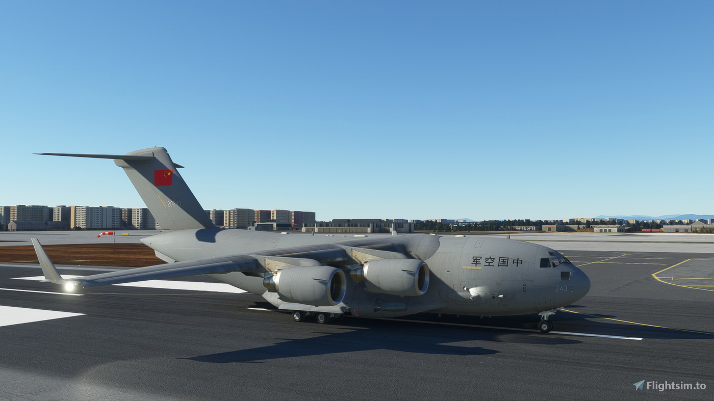 C-17 [Destroyer121] China Air Force PLAAF Y-20 “20240” 对于 Microsoft ...