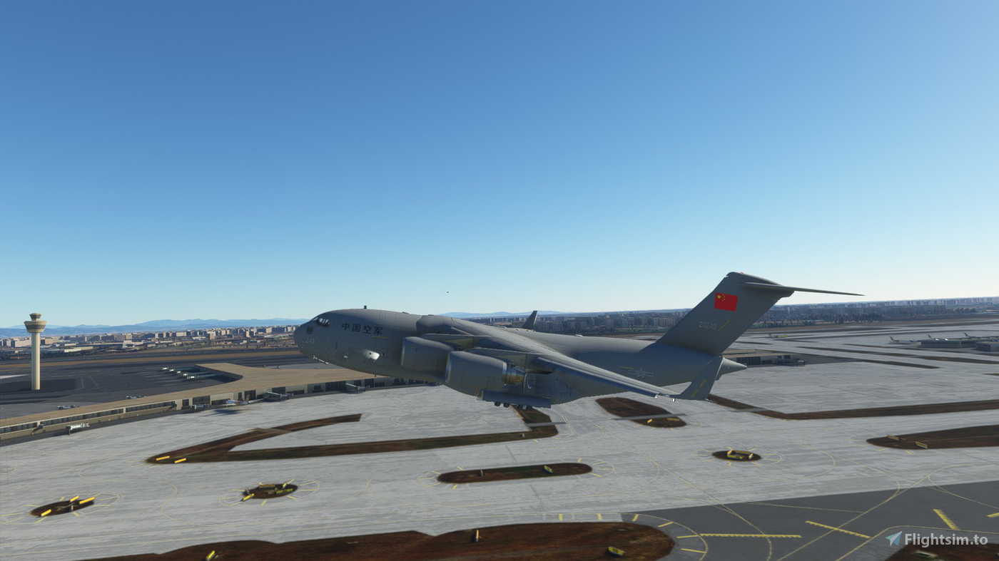 C-17 [Destroyer121] China Air Force PLAAF Y-20 “20240” for Microsoft ...