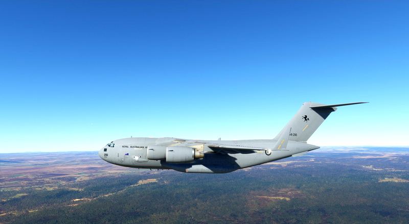 C-17 [Destroyer121] RAAF A41-206 for Microsoft Flight Simulator | MSFS