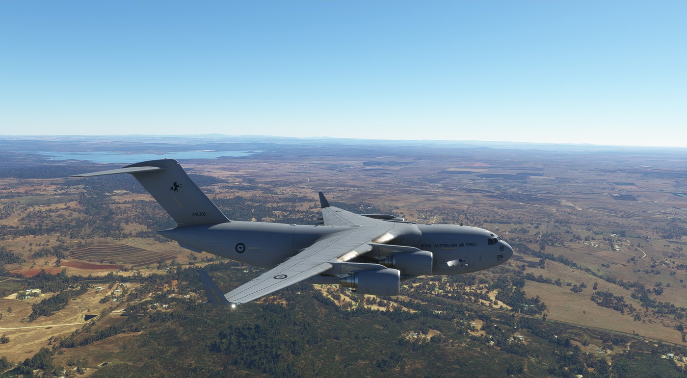 C-17 [Destroyer121] RAAF A41-206 pour Microsoft Flight Simulator | MSFS