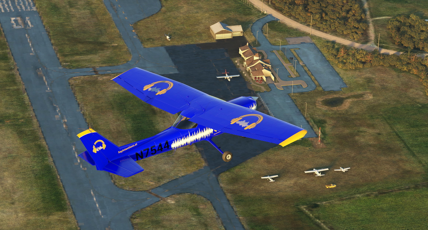C152 SayIntentions livery for Microsoft Flight Simulator | MSFS