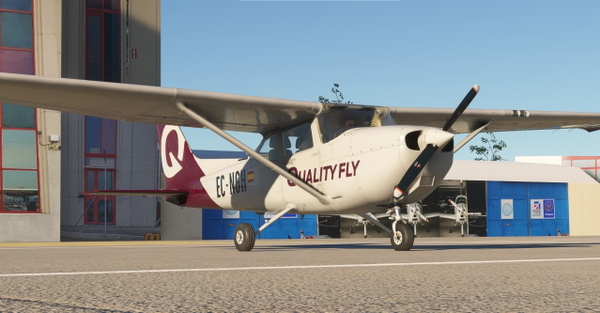 C172 Classic wheels SayIntentions.ai livery for Microsoft Flight ...