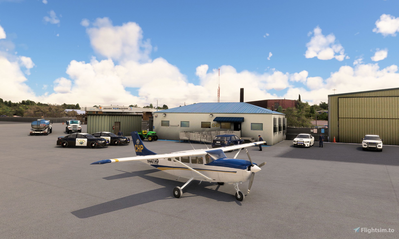 C207 CHP Repaint Update number 2 pour Microsoft Flight Simulator | MSFS