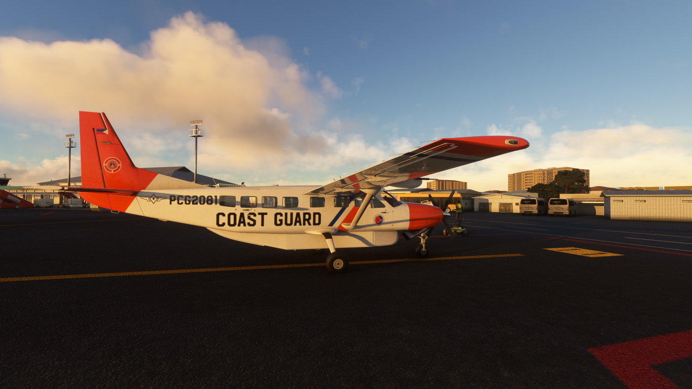 C208B Philippine Coast Guard for Microsoft Flight Simulator | MSFS