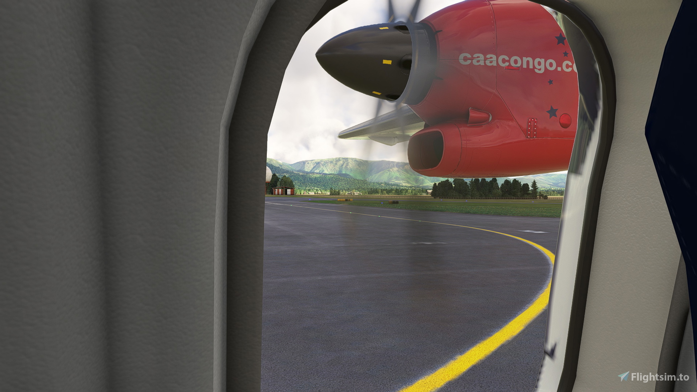 CAA Congo Compagnie Africaine d'Aviation ATR72-600 for Microsoft Flight ...