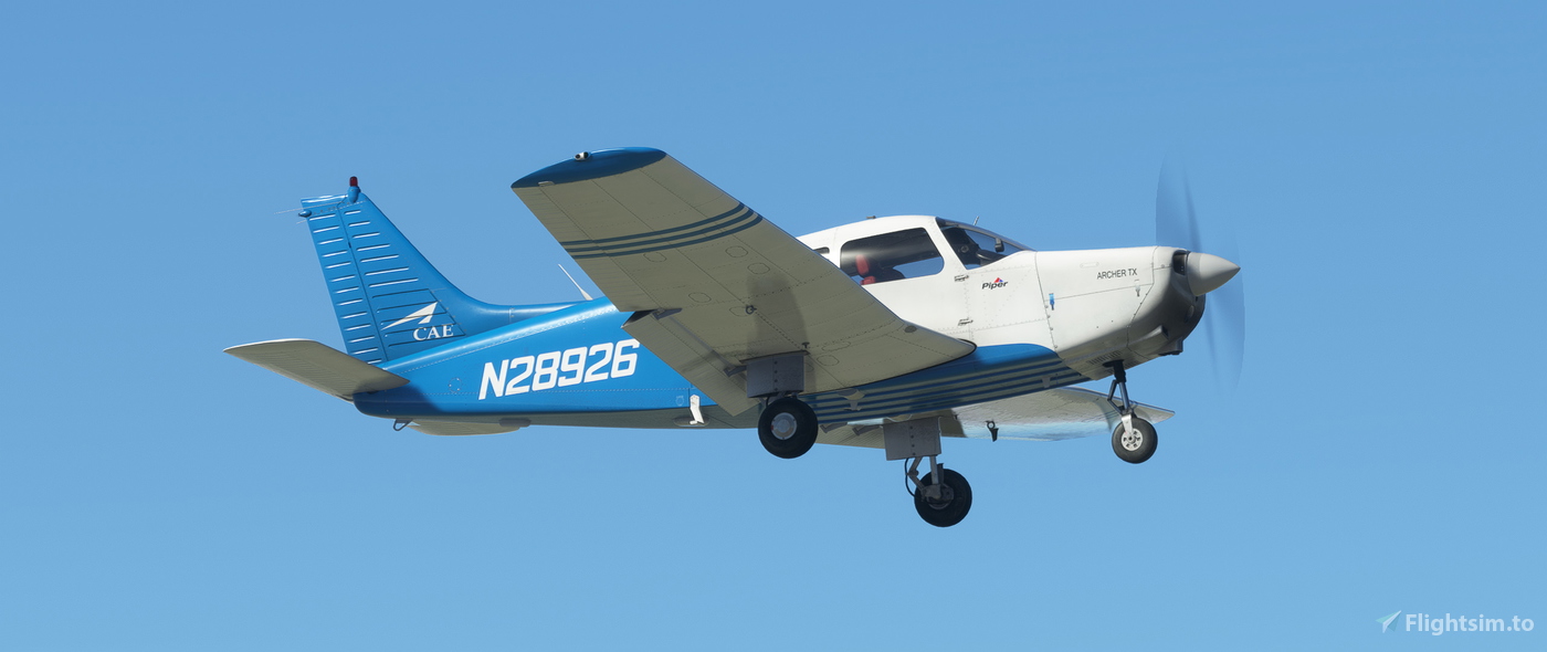 CAE Aviation Academy - (2-Pack) - JustFlight Piper Warrior II for ...