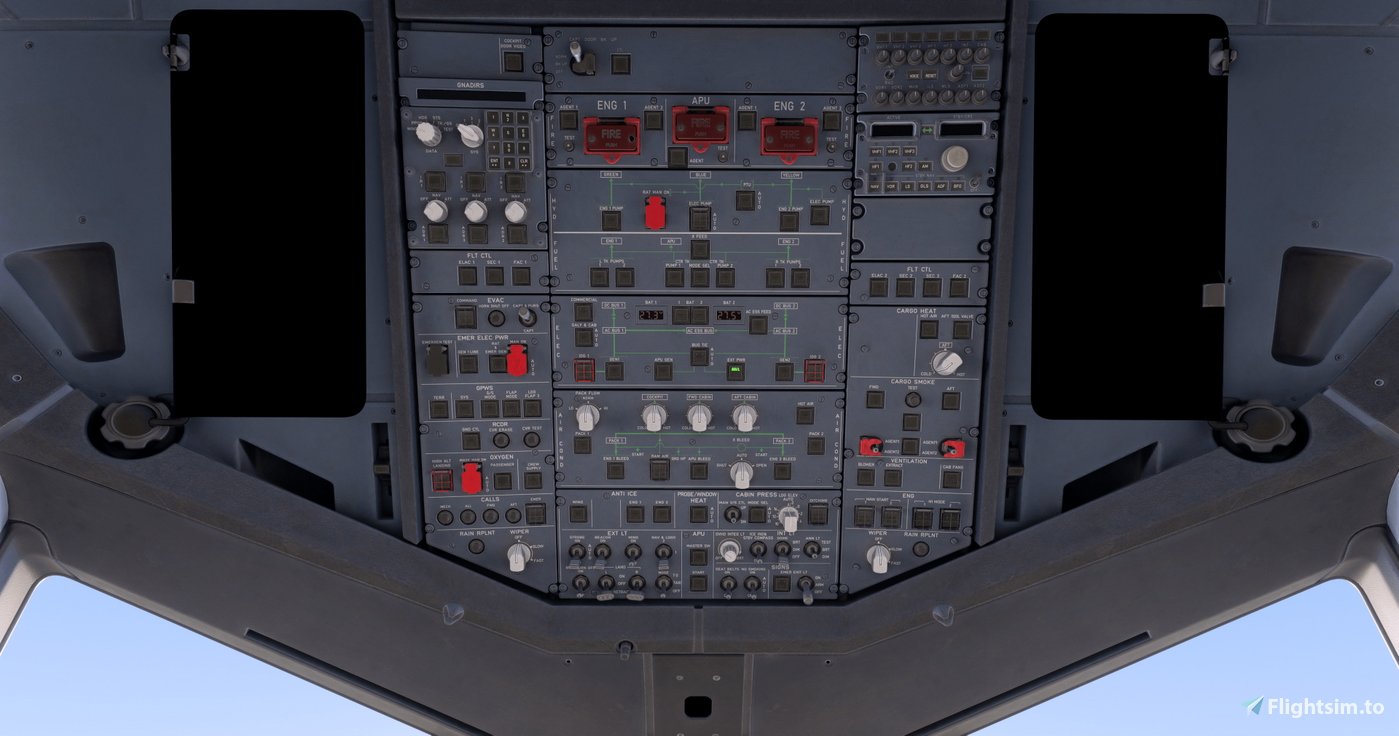 Camera pre-set for Fenix B2 for Microsoft Flight Simulator | MSFS