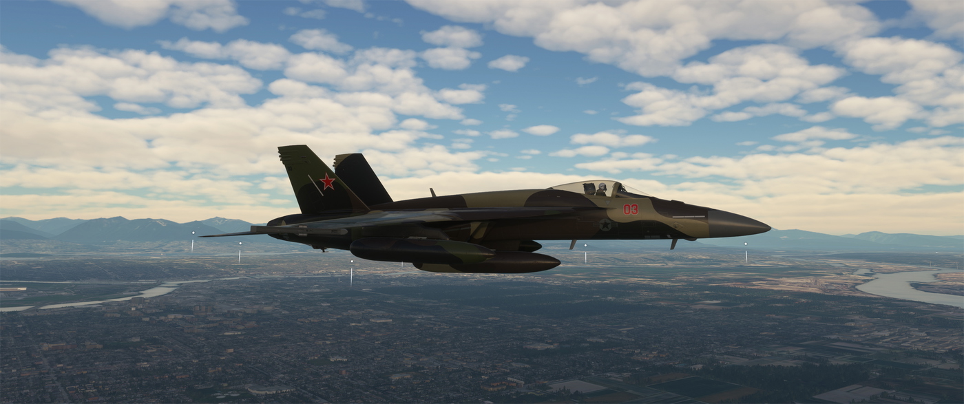 CamoLivery for Asobo & SW F-18E for Microsoft Flight Simulator | MSFS