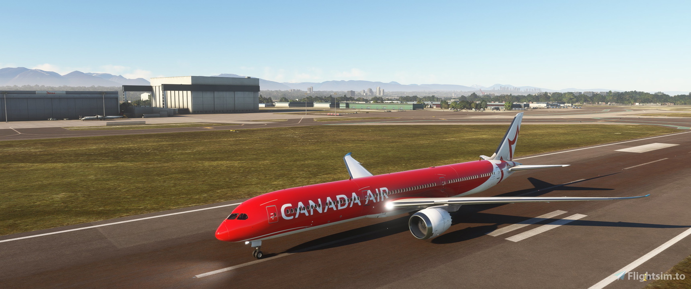 Canada Air Virtual Asobo Boeing 787-10 Dreamliner for Microsoft Flight ...