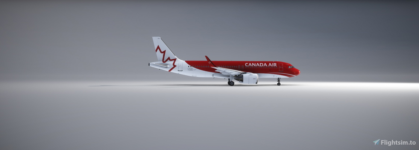 [A32NX] Canada Air Virtual FBW A320 Neo for Microsoft Flight Simulator ...