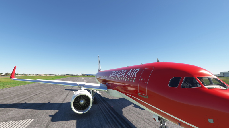 [A32NX] Canada Air Virtual FBW A320 Neo for Microsoft Flight Simulator ...